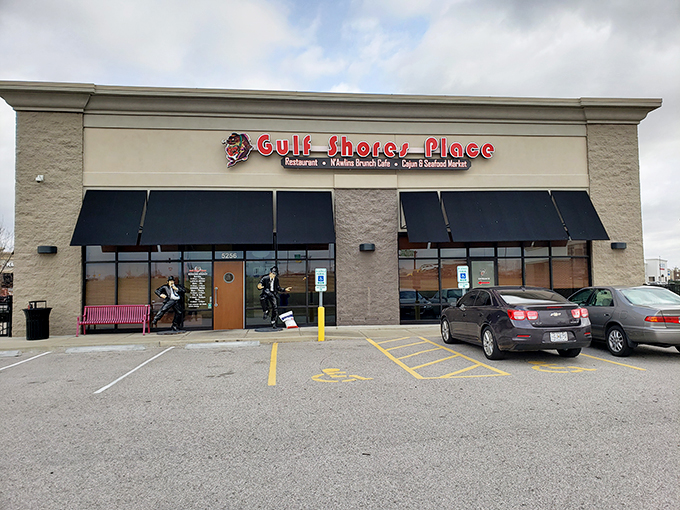 The unassuming exterior of Gulf Shores Place belies the coastal flavor explosion waiting inside. Missouri's answer to "Where can I get decent seafood 700 miles from the ocean?"