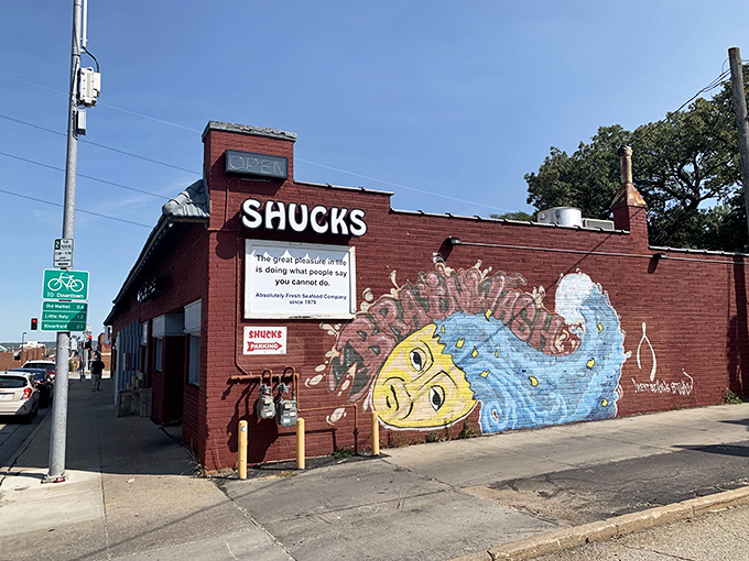 1. people drive from all over nebraska to eat at this legendary seafood restaurant