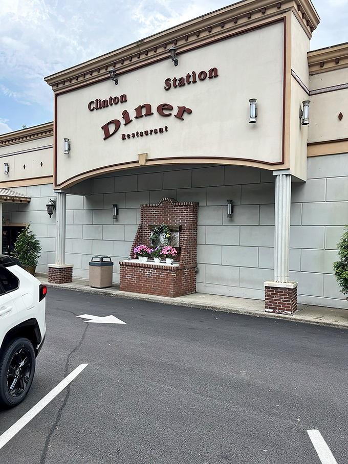 The unassuming exterior of Clinton Station Diner hides a temple of burger excess within. Like finding the Tardis of comfort food in New Jersey.