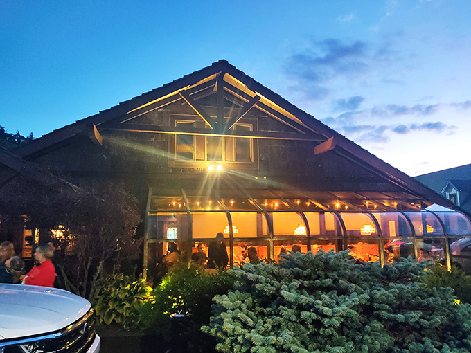 Since 1972, this unassuming mountain cabin has been serving up steakhouse magic that would make Paul Bunyan weep with carnivorous joy. 