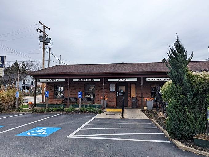 The unassuming brick exterior of Fisher's might fool you, but locals know this modest fa&ccedil;ade hides culinary treasures worth the drive from anywhere in Ohio.