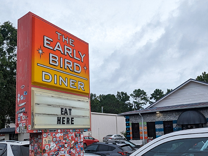 The rainbow-colored exterior isn't just Charleston charm&mdash;it's a breakfast siren call that says, "Yes, we're worth waking up for."