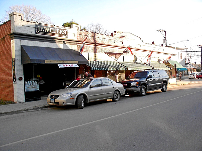 Main Street Essex offers that perfect small-town tableau where you half expect Jimmy Stewart to come strolling around the corner at any moment.
