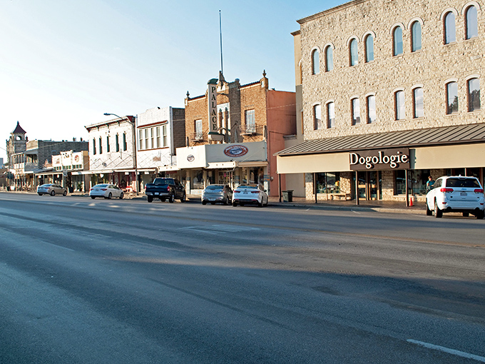 Fredericksburg's tree-lined Main Street welcomes visitors with its blend of German heritage and Texas charm. Like finding Europe tucked between Austin and San Antonio.