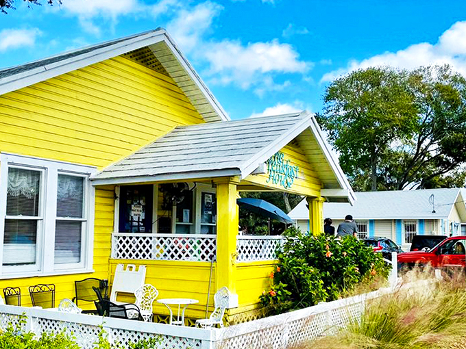 The sunshine-yellow cottage that houses The Breakfast House isn't just a restaurant&mdash;it's a morning promise wrapped in cheerful Florida charm.