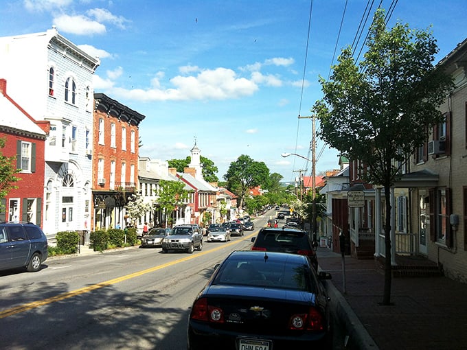 Shepherdstown's historic main street looks like a movie set where American history and modern charm collide in perfect harmony.