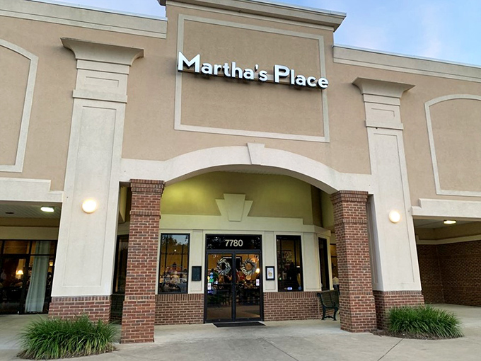 Martha's Place makes a modest first impression from the outside, but don't be fooled—culinary treasures await behind those unassuming doors.