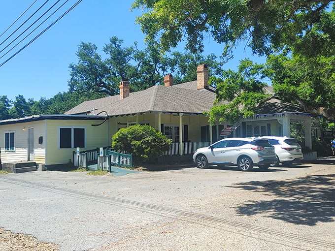 Humble on the outside, legendary on the inside &ndash; Aunt Jenny's yellow cottage beneath sprawling oaks has been serving Ocean Springs' finest catfish for generations.