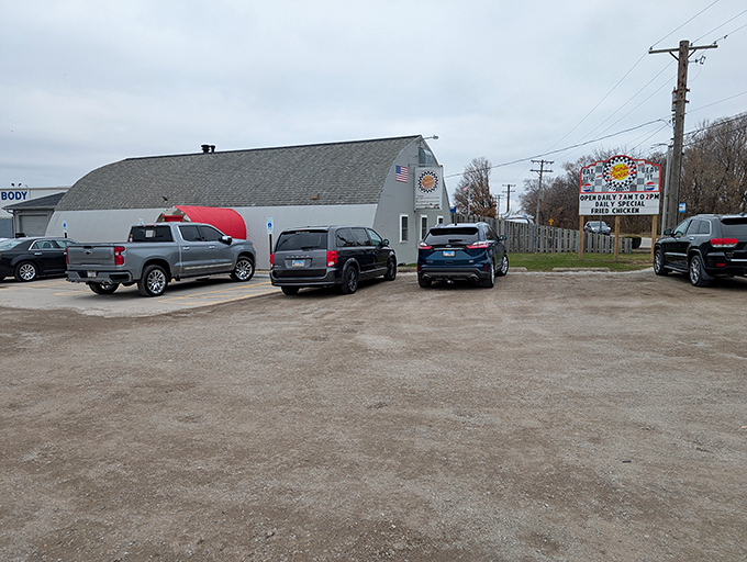 The unassuming Quonset hut exterior of Charlie Parker's might make you drive past, but locals know this curved metal treasure houses breakfast gold.