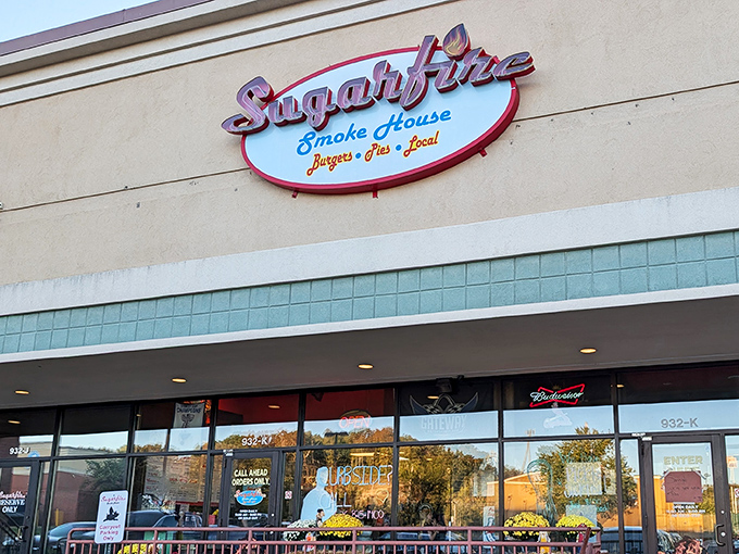 The unassuming exterior of Sugarfire hides culinary greatness like Clark Kent's glasses hide Superman &ndash; don't judge this BBQ book by its cover.