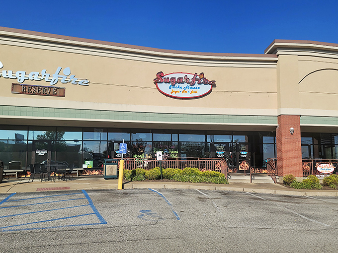 The unassuming exterior of Sugarfire hides culinary greatness like Clark Kent's glasses hide Superman &ndash; don't judge this BBQ book by its cover.