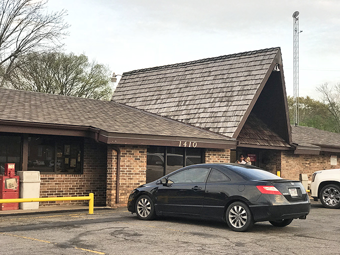 The unassuming brick exterior of Feltner's hides culinary greatness like Clark Kent's glasses hide Superman. Burger paradise awaits inside.