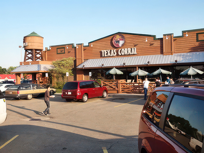That iconic water tower isn't just for show&mdash;it's Texas Corral's way of saying "howdy" before you even park your car.