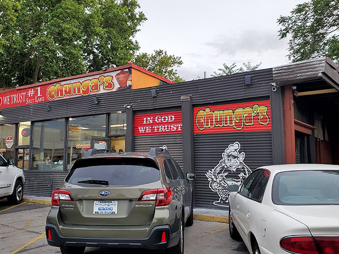 The unassuming exterior of Chunga's hides culinary treasures within, like finding a Picasso at a yard sale. "In God We Trust" indeed&mdash;especially when it comes to their enchiladas.