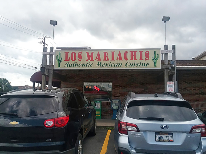 The unassuming exterior of Los Mariachis might not stop traffic, but the flavors inside will stop you in your tracks. Mexican culinary magic awaits. 