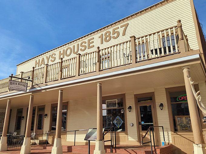 Standing proudly since 1857, this historic white clapboard facade has welcomed travelers for over 165 years. History with a side of hospitality!