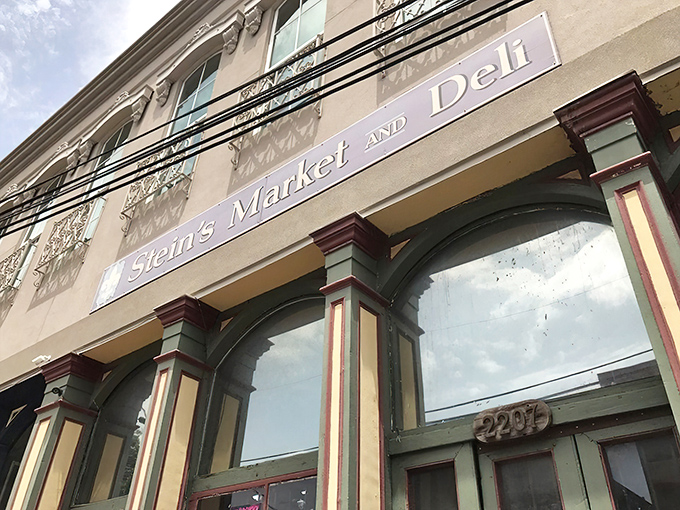 The unassuming facade of Stein's Market and Deli hides a sandwich paradise that would make Manhattan jealous. No neon needed when the food speaks this loudly.