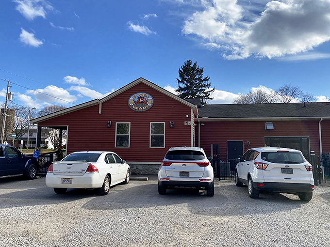 The unassuming red exterior of Lager Heads beckons like a barbecue beacon. Don't let the humble building fool you&mdash;smoky treasures await inside.