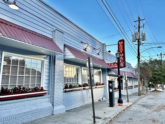 The unassuming white brick facade of Mary Mac's Tea Room hides Atlanta's temple of Southern cuisine, like finding treasure in your grandmother's attic.