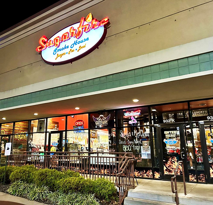 The unassuming exterior of Sugarfire hides culinary greatness like Clark Kent's glasses hide Superman &ndash; don't judge this BBQ book by its cover.