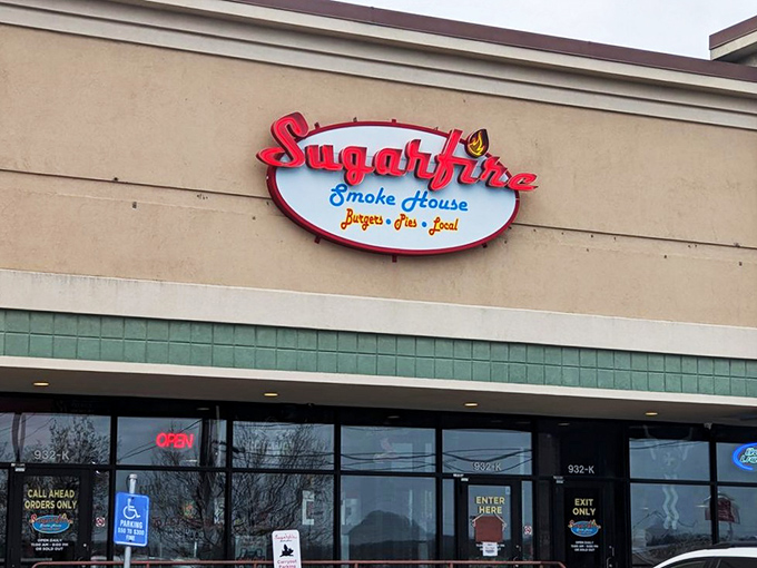 The unassuming exterior of Sugarfire hides culinary greatness like Clark Kent's glasses hide Superman &ndash; don't judge this BBQ book by its cover.