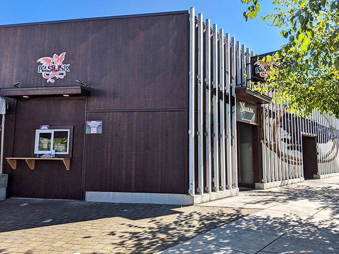 Sleek, modern, and unassuming &ndash; Basilisk's exterior is like that quiet friend who turns out to be the life of the party once you get inside.