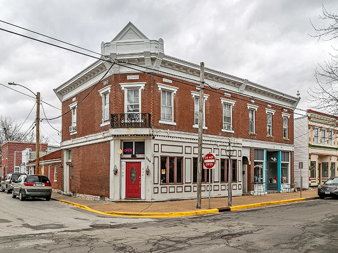 Historic brick buildings with character-filled facades anchor downtown Ste. Genevieve, where 18th-century French colonial charm meets modern-day hospitality.