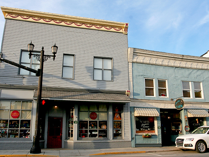 Downtown Lewisburg greets visitors with colorful storefronts and that small-town charm that makes you want to park the car and wander awhile.