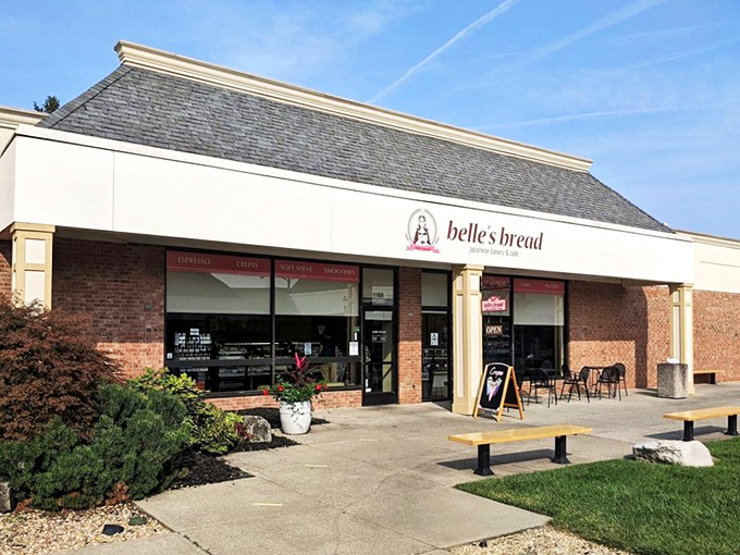 Belle's Bread welcomes you with understated charm in a Columbus strip mall. Like finding a Michelin-starred restaurant in your neighbor's garage&mdash;unassuming outside, magical inside.