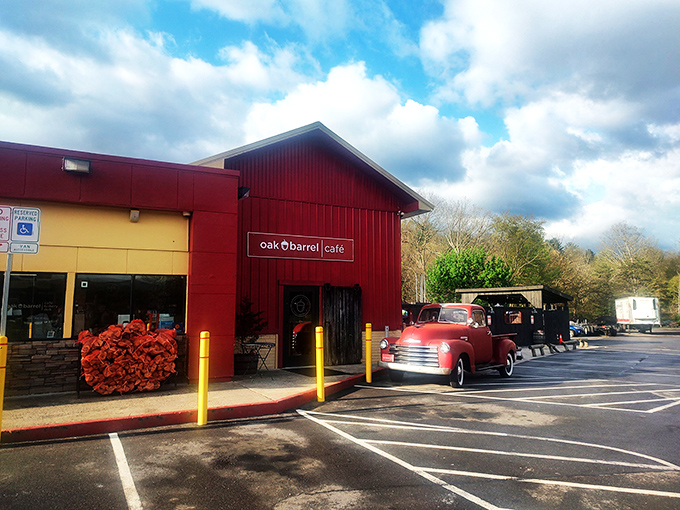 The unassuming exterior of Oak Barrel Cafe might fool you, but like any great mystery novel, it's what's inside that counts. Western Maryland's hidden culinary gem awaits.