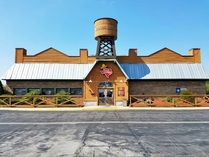 That iconic water tower isn't just for show&mdash;it's Texas Corral's way of saying "howdy" before you even park your car.