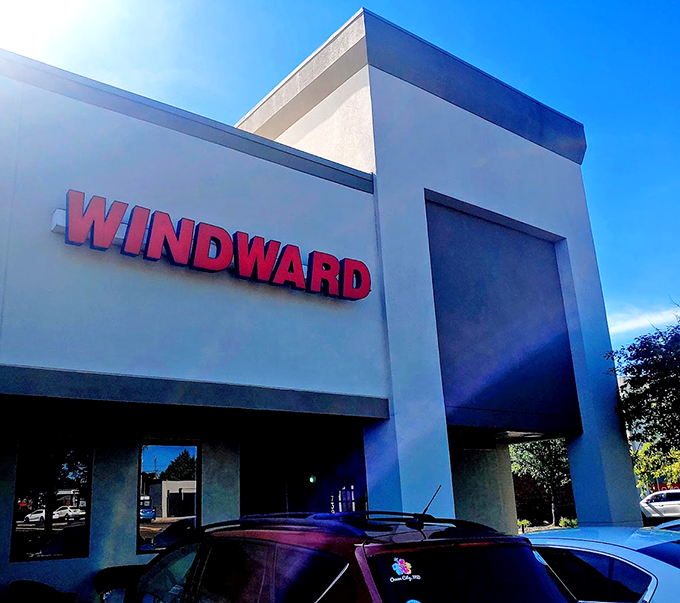 The unassuming exterior of Windward Passage stands like a culinary lighthouse in Columbus, beckoning seafood lovers with its simple charm and promising maritime delights within.