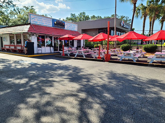 Behold, the treasure map of flavors! This menu is a siren song of seafood delights, tempting enough to make even Poseidon himself salivate.