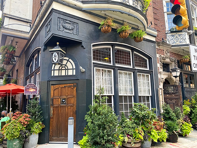 The Victorian charm of The Dandelion's exterior makes you feel like you've stumbled upon a secret portal to London, complete with window boxes that would make any English gardener proud.