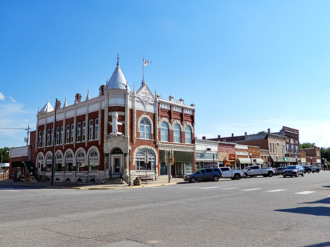 Main Street simplicity with a side of history. Council Grove's downtown invites you to slow down and remember when America moved at a more civilized pace.