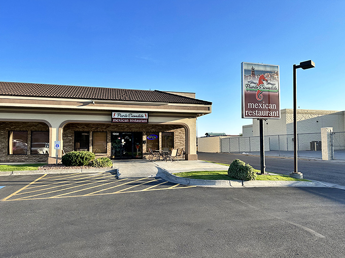 The unassuming exterior of Puerto Escondido might not scream "culinary adventure," but like any good thriller, the most exciting part awaits inside.