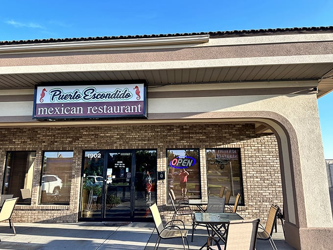 The unassuming exterior of Puerto Escondido might not scream "culinary adventure," but like any good thriller, the most exciting part awaits inside.