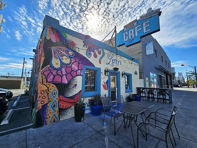 The humble exterior of Letty's belies its culinary treasures within—like finding a Picasso at a yard sale, this unassuming gem demands your attention.