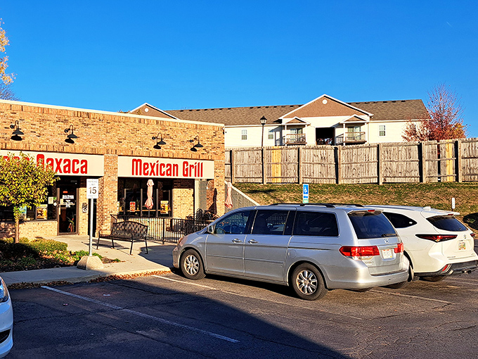 Casa Oaxaca's unassuming stone exterior hides culinary treasures within, like finding a Picasso at a garage sale. Mexican food paradise awaits!