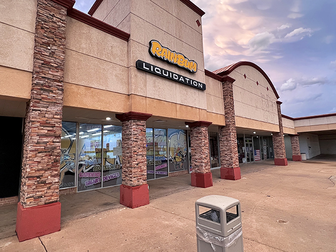 The treasure hunt begins! Rainbum Liquidation's unassuming exterior houses a wonderland of discounts that would make even the most frugal shopper giddy with excitement.