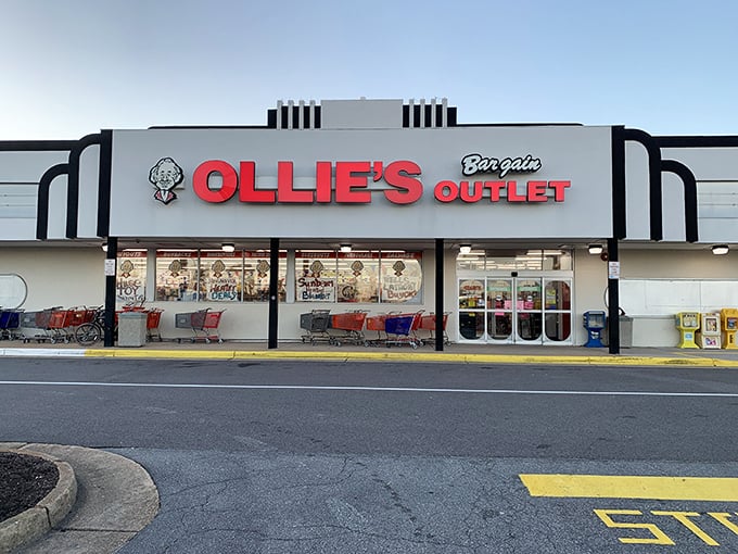 The unmistakable white-and-red fa&ccedil;ade of Ollie's in Virginia Beach beckons like a siren song to bargain hunters across Hampton Roads.