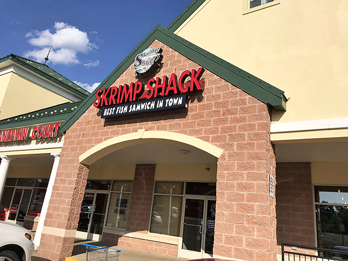 The unassuming exterior of Skrimp Shack in Dumfries hides seafood treasures that would make Neptune himself swim upstream for a taste.