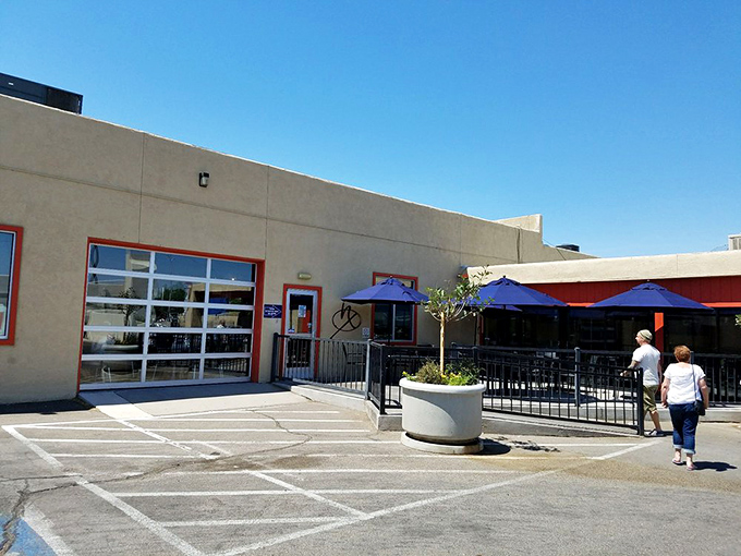 The unassuming exterior of Nexus hides culinary treasures within, like finding a Picasso at a yard sale. Pure New Mexican magic awaits.