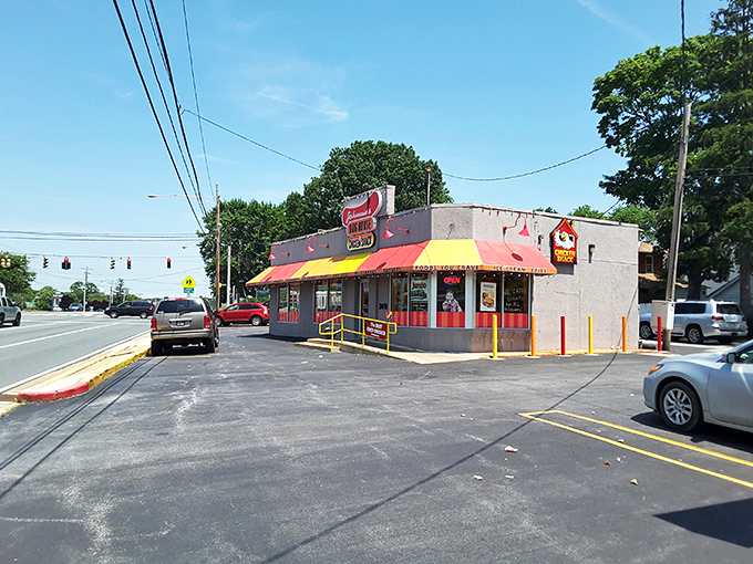 That red and yellow awning on Concord Pike isn't just a beacon for hungry travelers&mdash;it's a portal to fried chicken nirvana in suburban Wilmington.