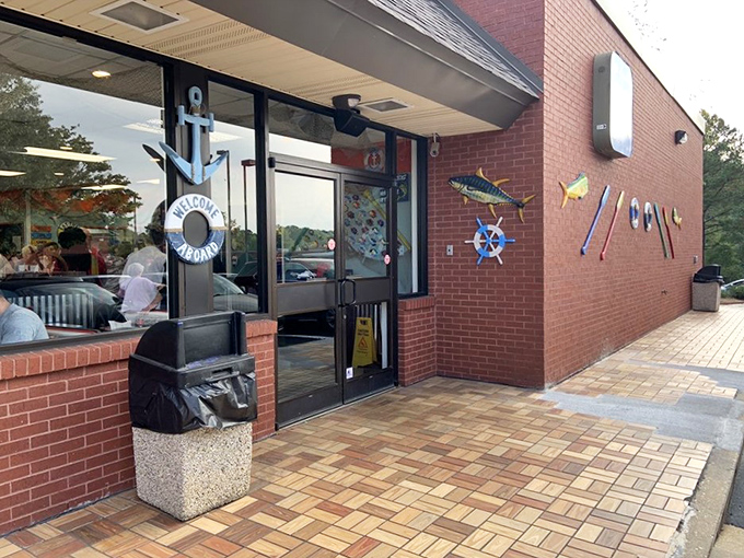 The unassuming brick exterior might fool you, but like Clark Kent's phone booth, this is where seafood magic happens.