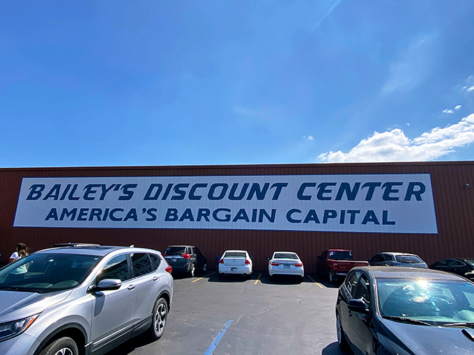 Bailey's bold proclamation as "America's Bargain Capital" isn't just marketing&mdash;the packed parking lot on even a rainy day proves the locals know something you don't.