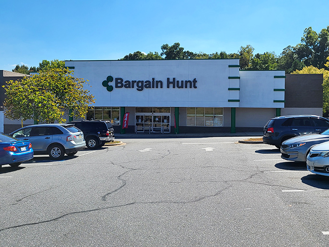 The unassuming exterior of Bargain Hunt beckons with promises of treasures within. Like a retail speakeasy, only the initiated know what awaits inside.