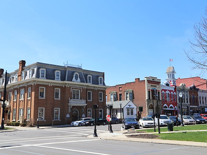 Medina's historic downtown looks like a movie set where Norman Rockwell and Frank Capra might bump into each other for coffee.