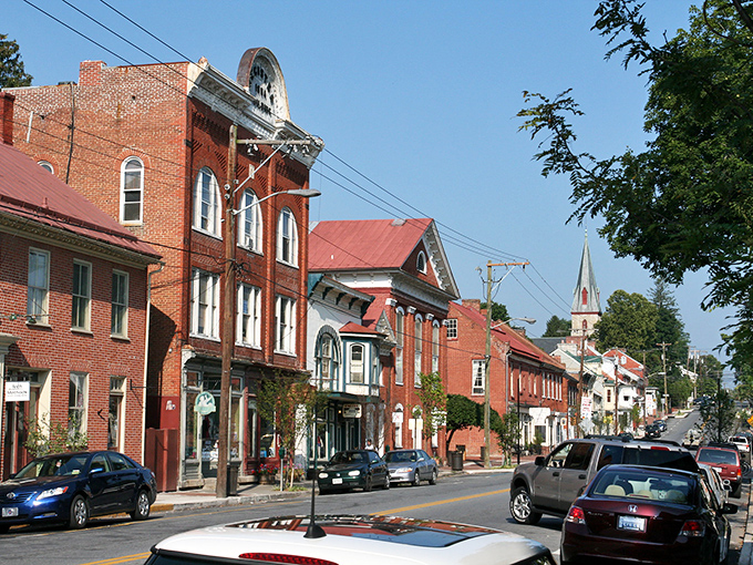 Shepherdstown's historic main street looks like a movie set where American history and modern charm collide in perfect harmony.