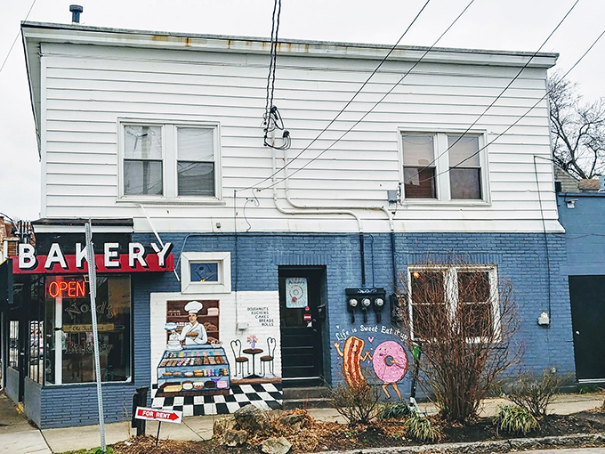 Nord's iconic storefront stands proud on Preston Highway, where that pink "Life is Sweet!" sign has been luring Louisville residents into carb-laden bliss for years.
